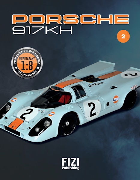 Építsd meg a Porsche 917KH-t, amellyel Pedro Rodríguez diadalt aratott ...